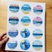 Cupcake Toppers Printable File - Beach Party Ocean - Etsy