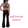 Dance Shorts Pattern Gymnastics Dance Shorts 7 Pdf Sewing Pattern ...
