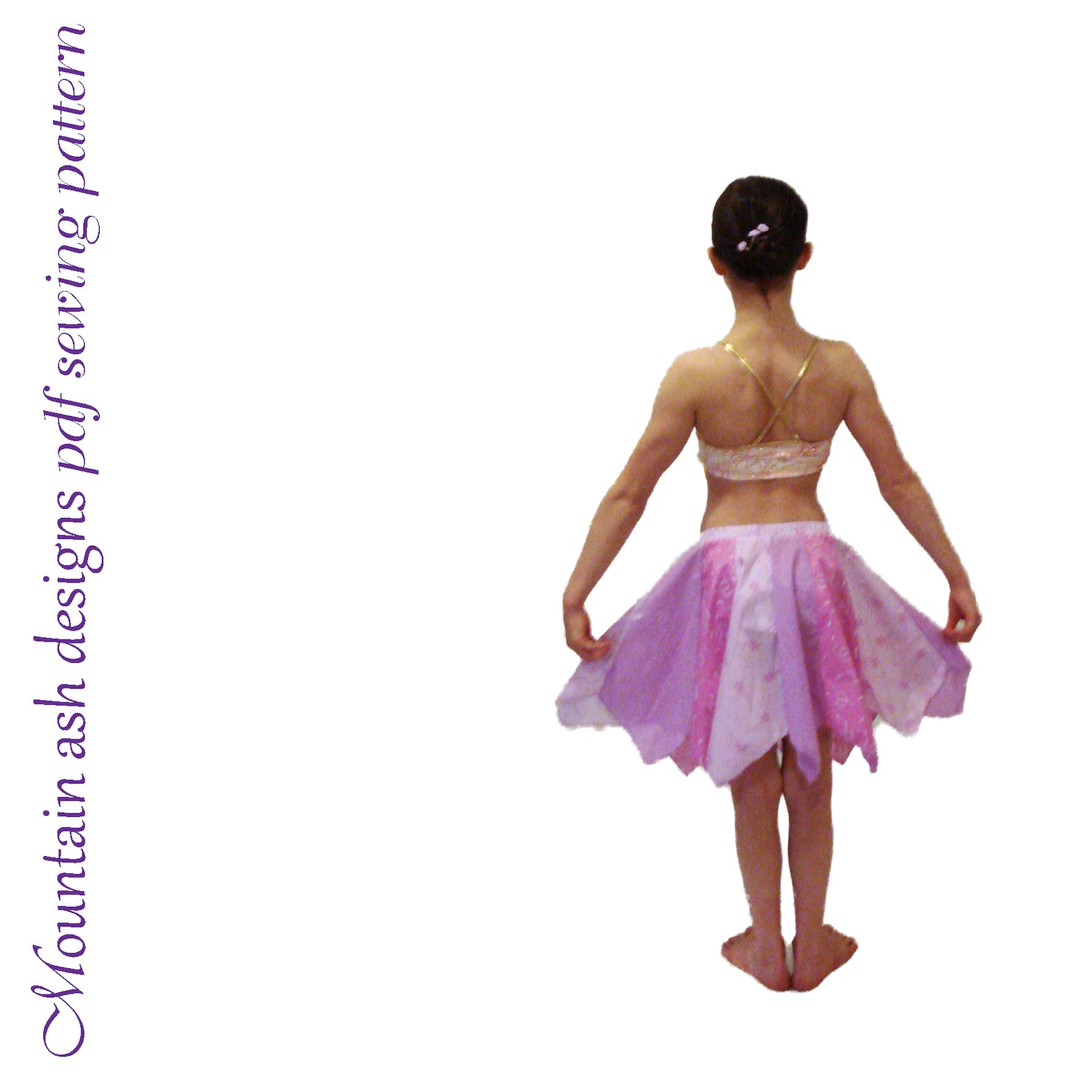 Pippi Rainbow Dress Pdf Sewing Pattern Fairy Dress Pixie Skirt - Etsy