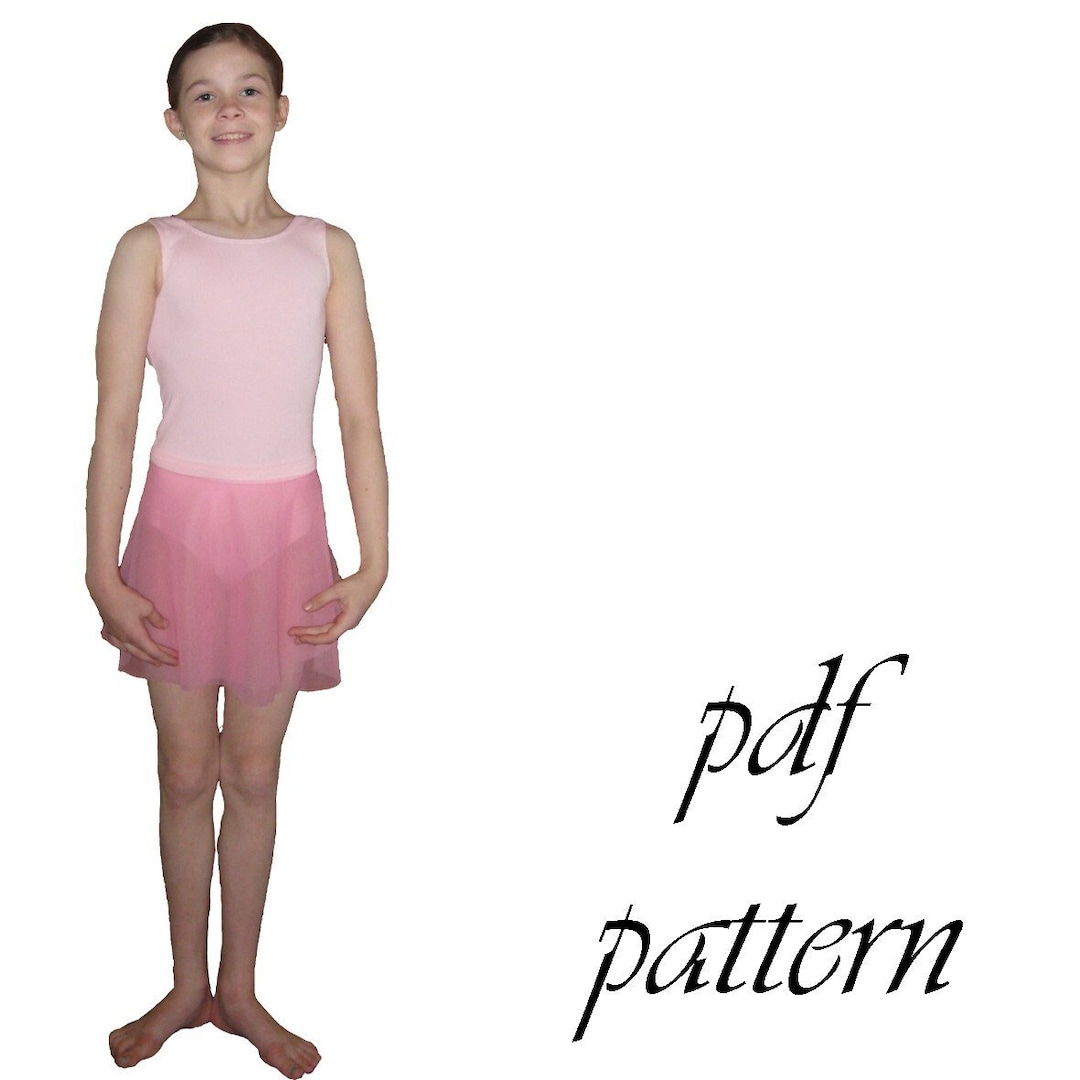 Ballet Leotard Pattern Pdf Sewing Pattern Ballet Basics 1 Crossover ...