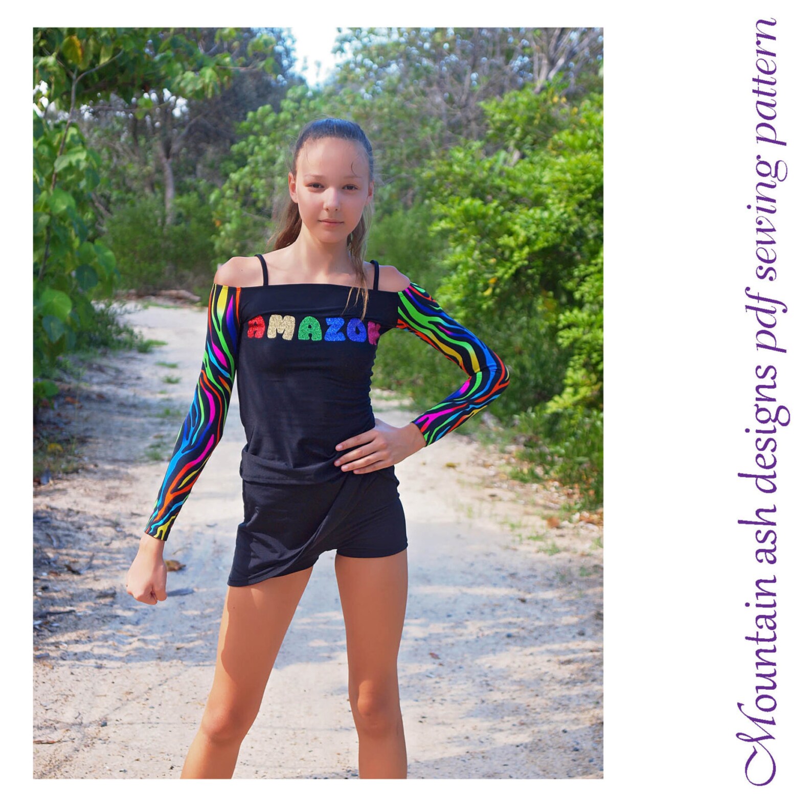 All Star Cheer Uniform Pdf Sewing Pattern Cheer 9 Girls Sizes - Etsy