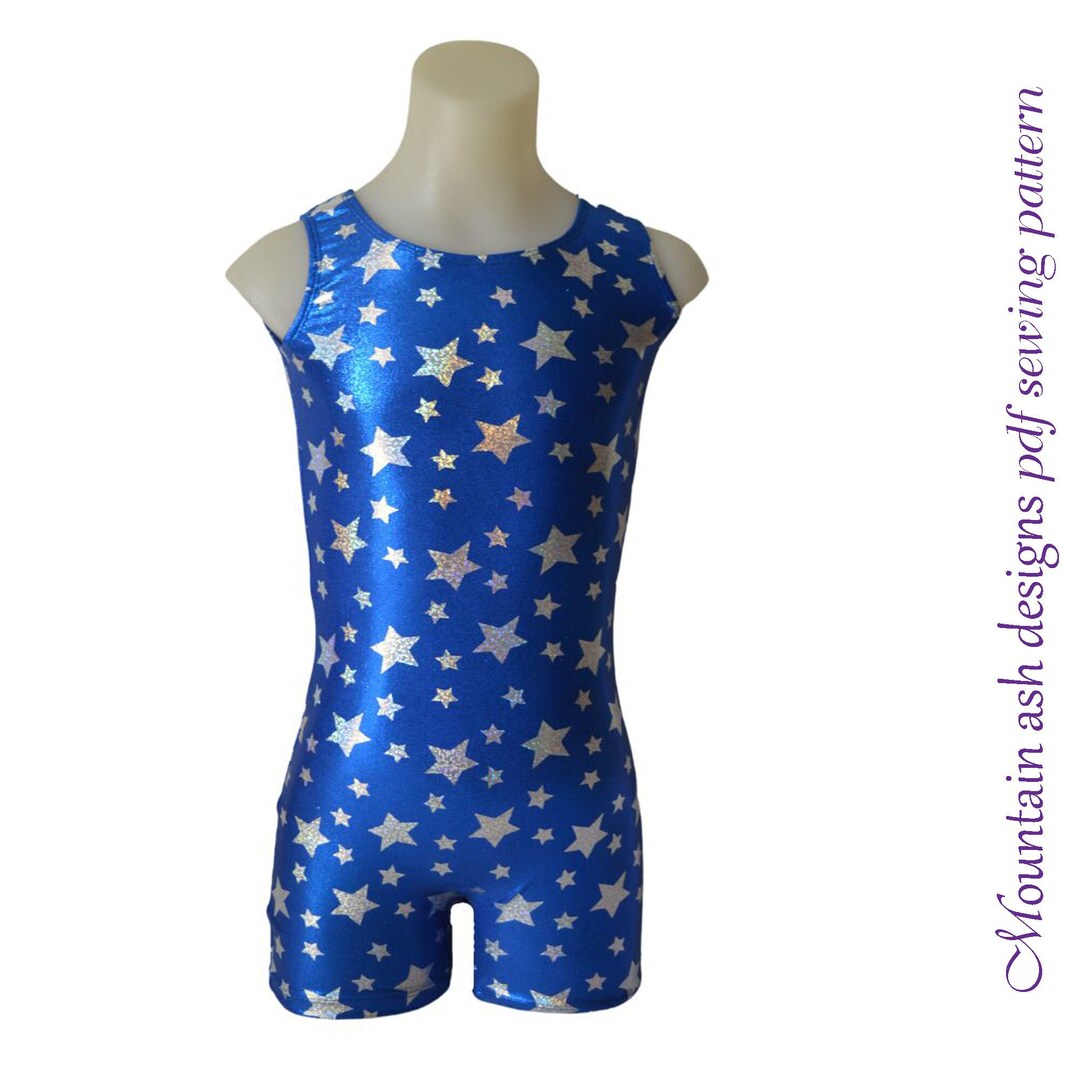 Gymnastics Unitard Pattern Matilda Vintage Swimsuit Pdf Sewing Pattern ...