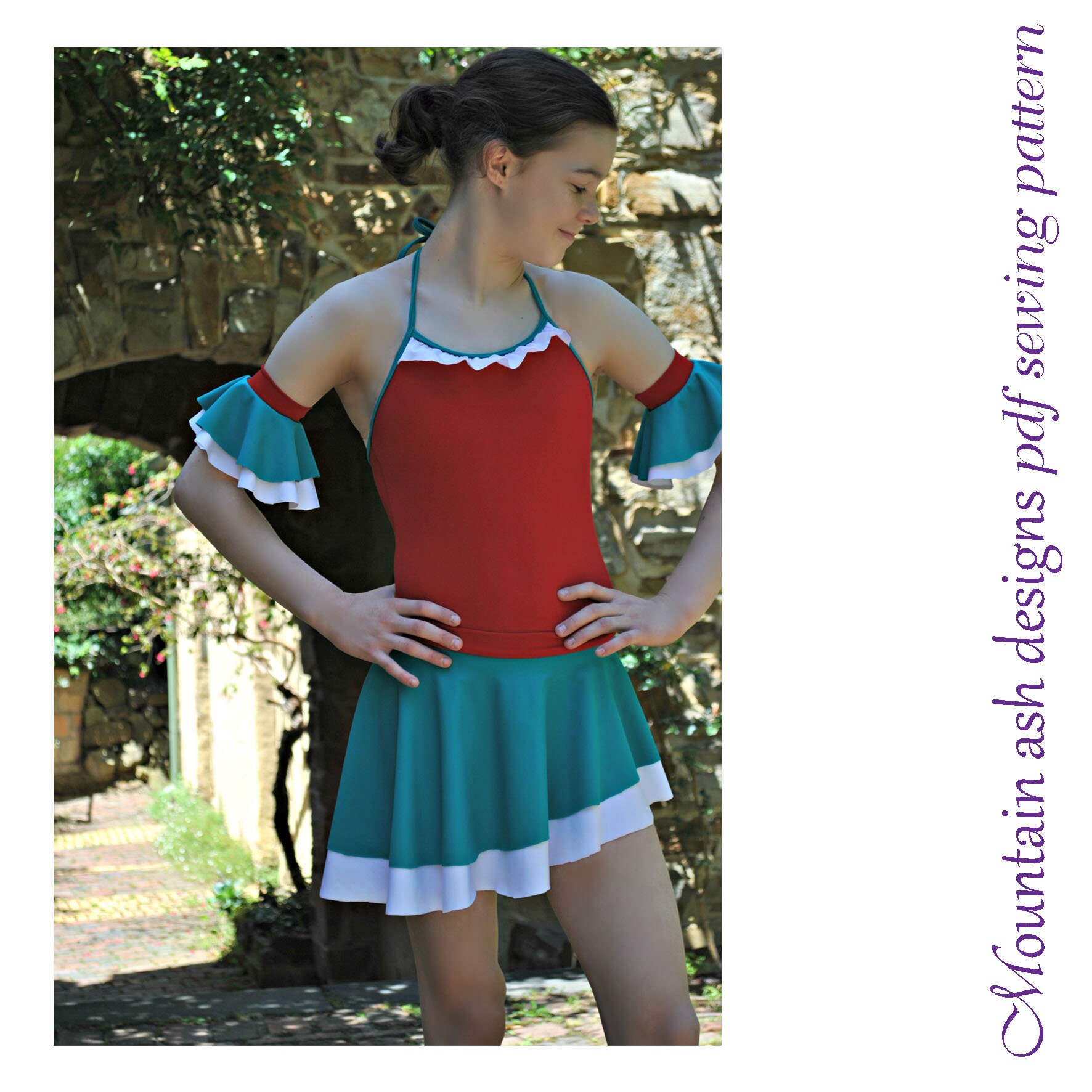 Sewing & Needlecraft Isadora Tutu Skirt and Shorts Sewing Pattern ...
