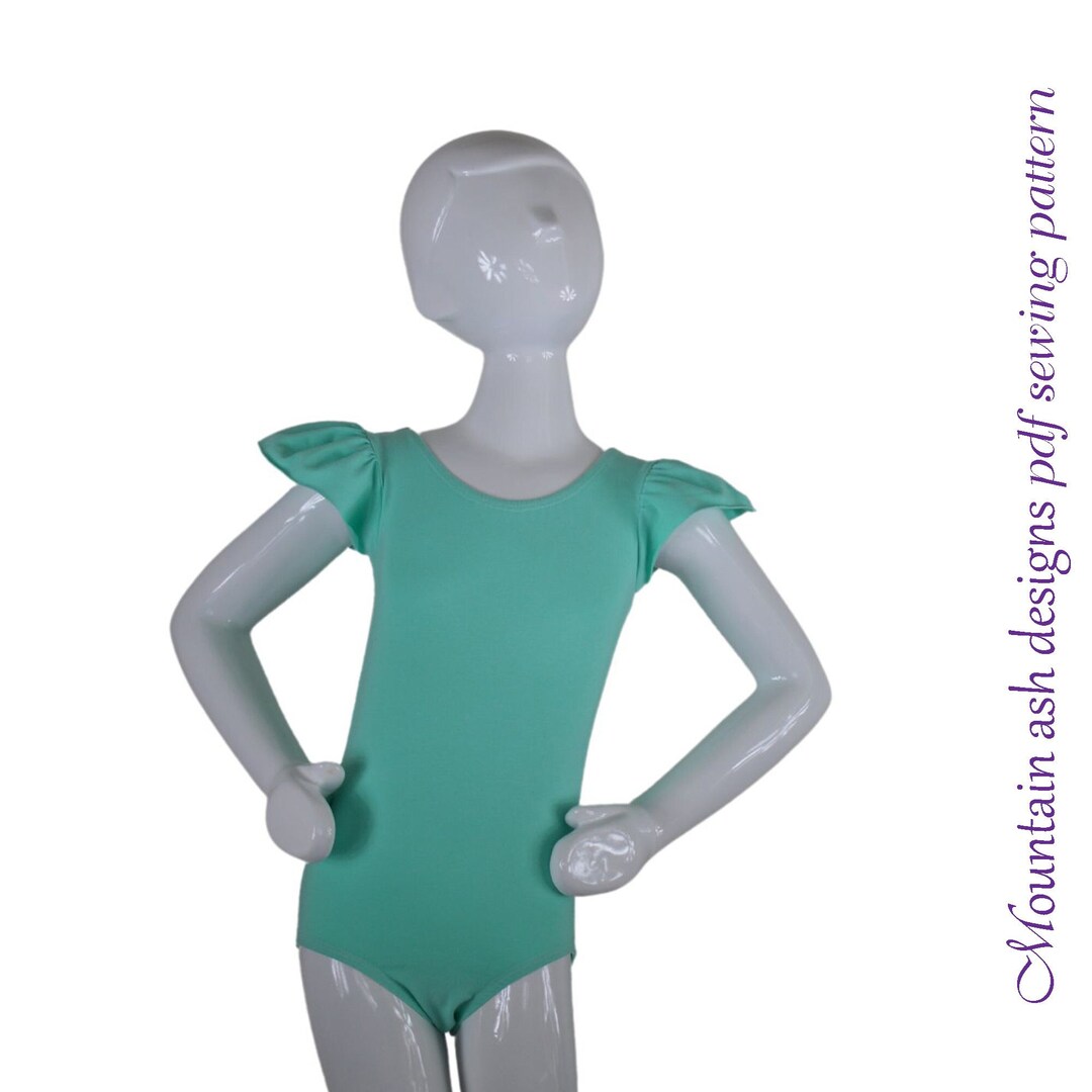 Ballet Leotard Tutu Sewing Pattern Pdf Ballet Basics 4 in Girls Sizes 1 ...
