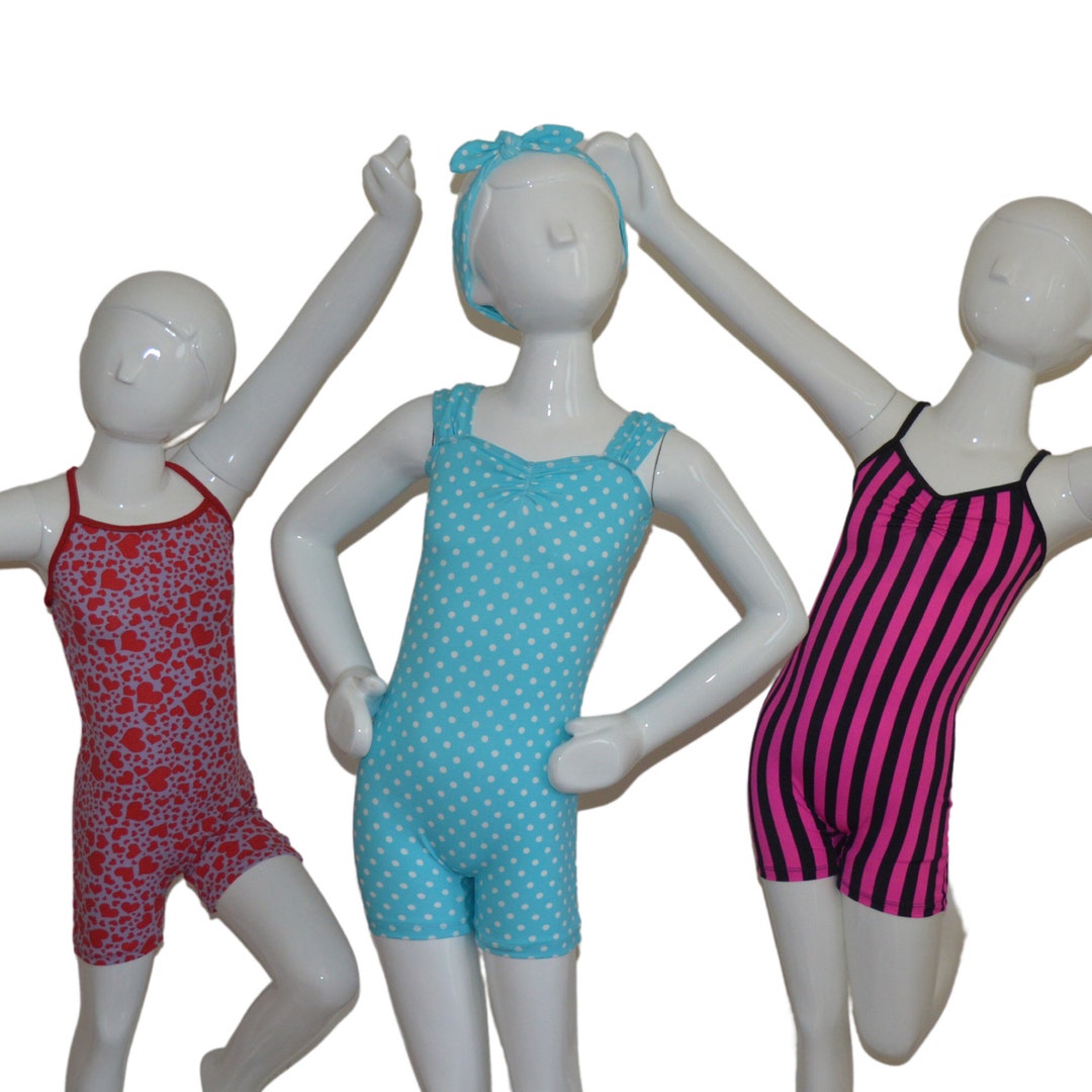 Blythe Unitard Sewing Pattern Girls Sizes 2-14 Dance Circus Cirque ...