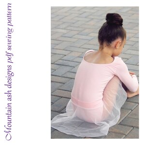 Ballet Leotard Pattern Ballet Skirt Pdf Sewing Pattern Ballet - Etsy