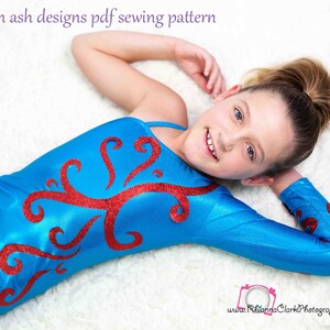 Unitards 3 pdf Sewing Pattern in Girls Sizes 2-14 Long Sleeve - Etsy ...