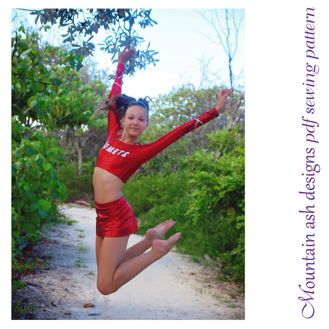 All Star Cheer Uniform Pdf Sewing Pattern Cheer 9 Girls Sizes - Etsy