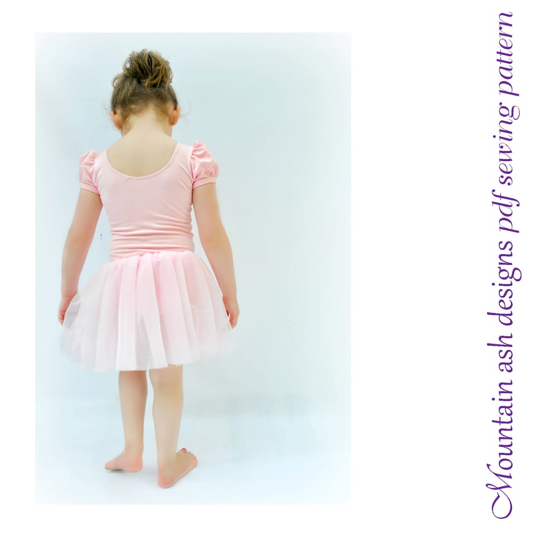 Ballet Leotard Pattern Tutu Sewing Pattern Pdf Ballet Basics 3 - Etsy