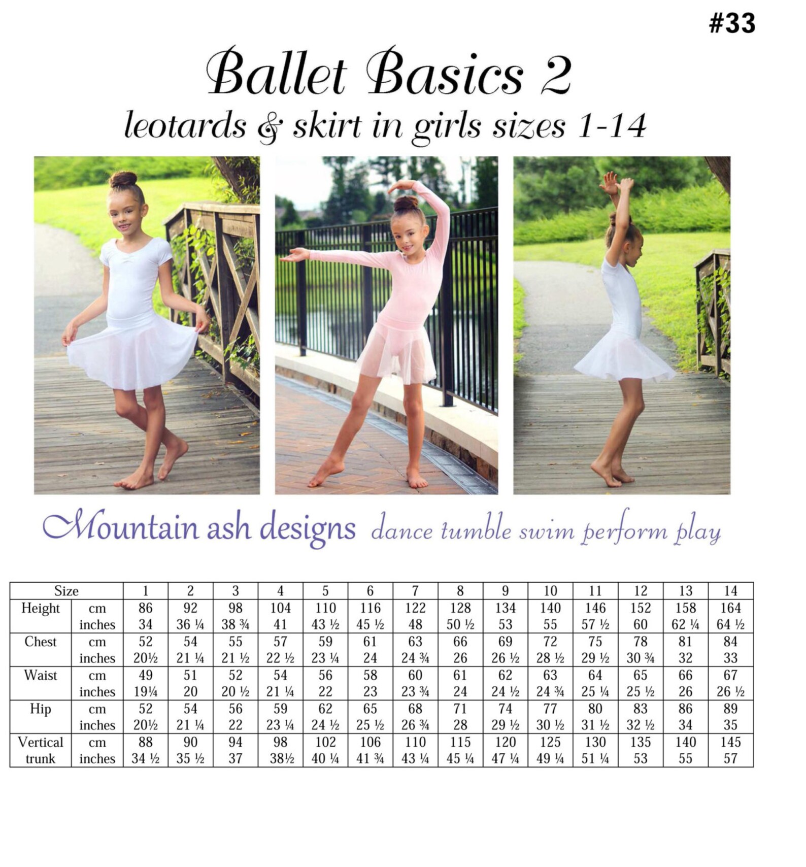 Ballet Leotard Pattern Ballet Skirt Pdf Sewing Pattern Long - Etsy