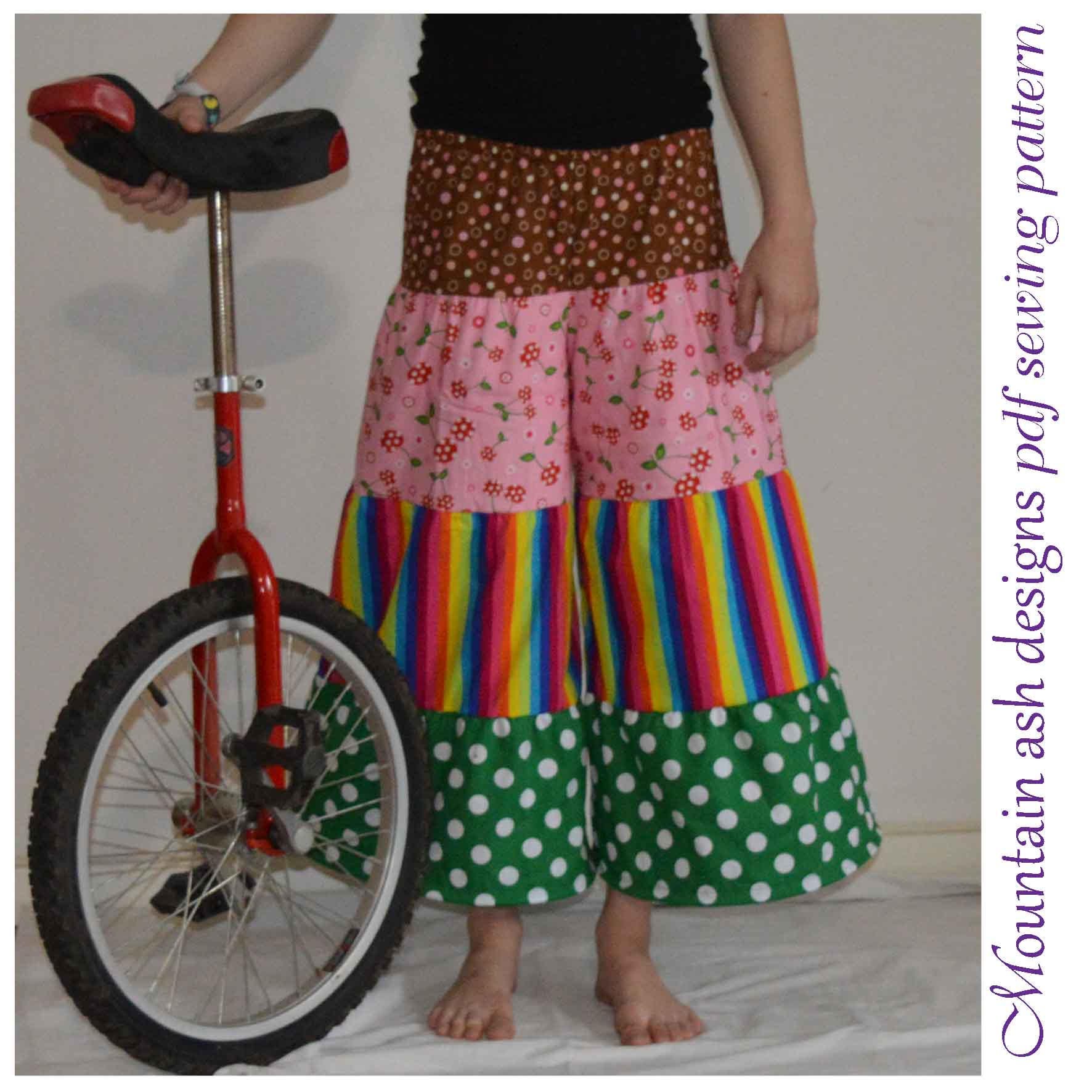 Patchwork Pants Pattern