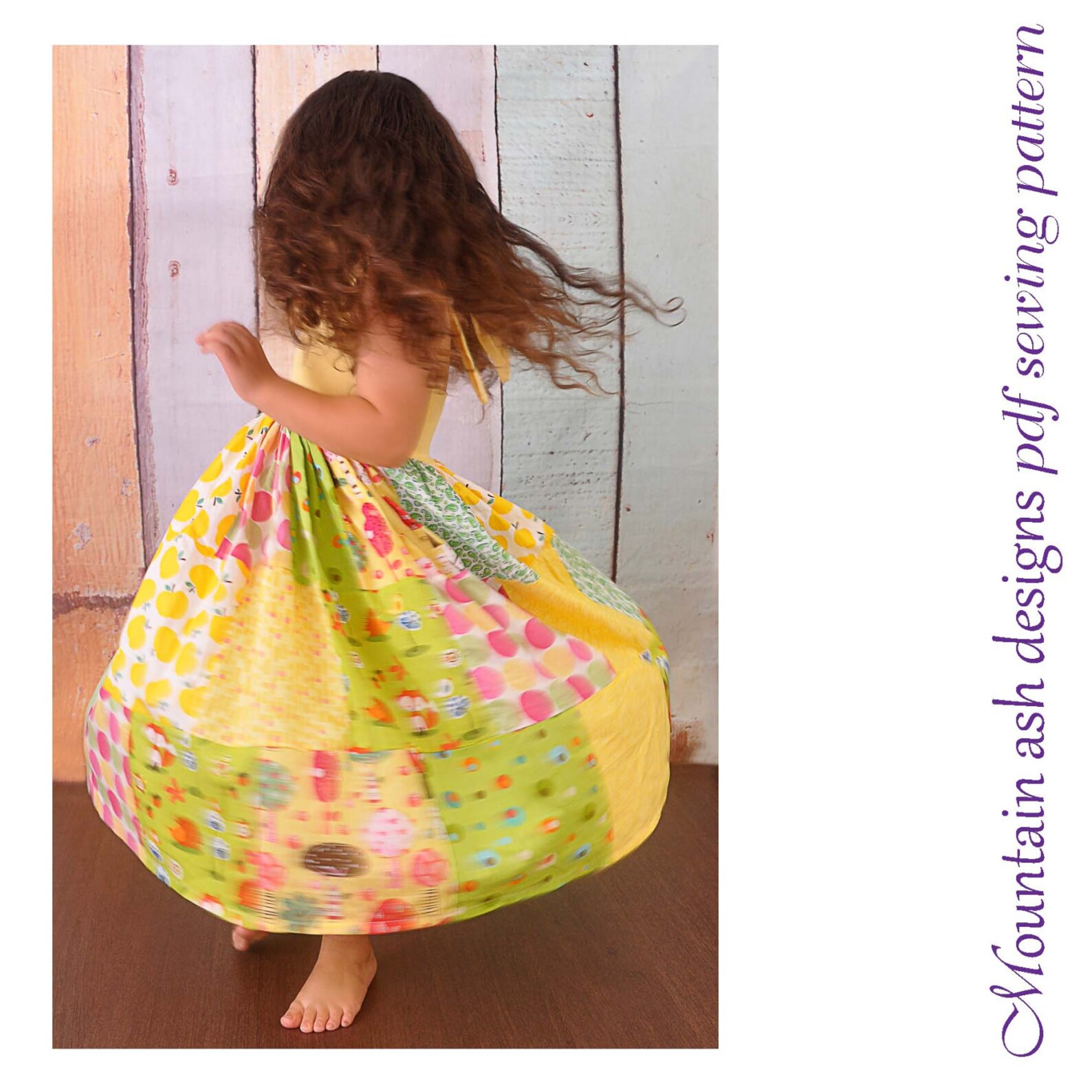 Daisy Patchwork Dress Pdf Sewing Pattern Halter Neck Patchwork - Etsy UK