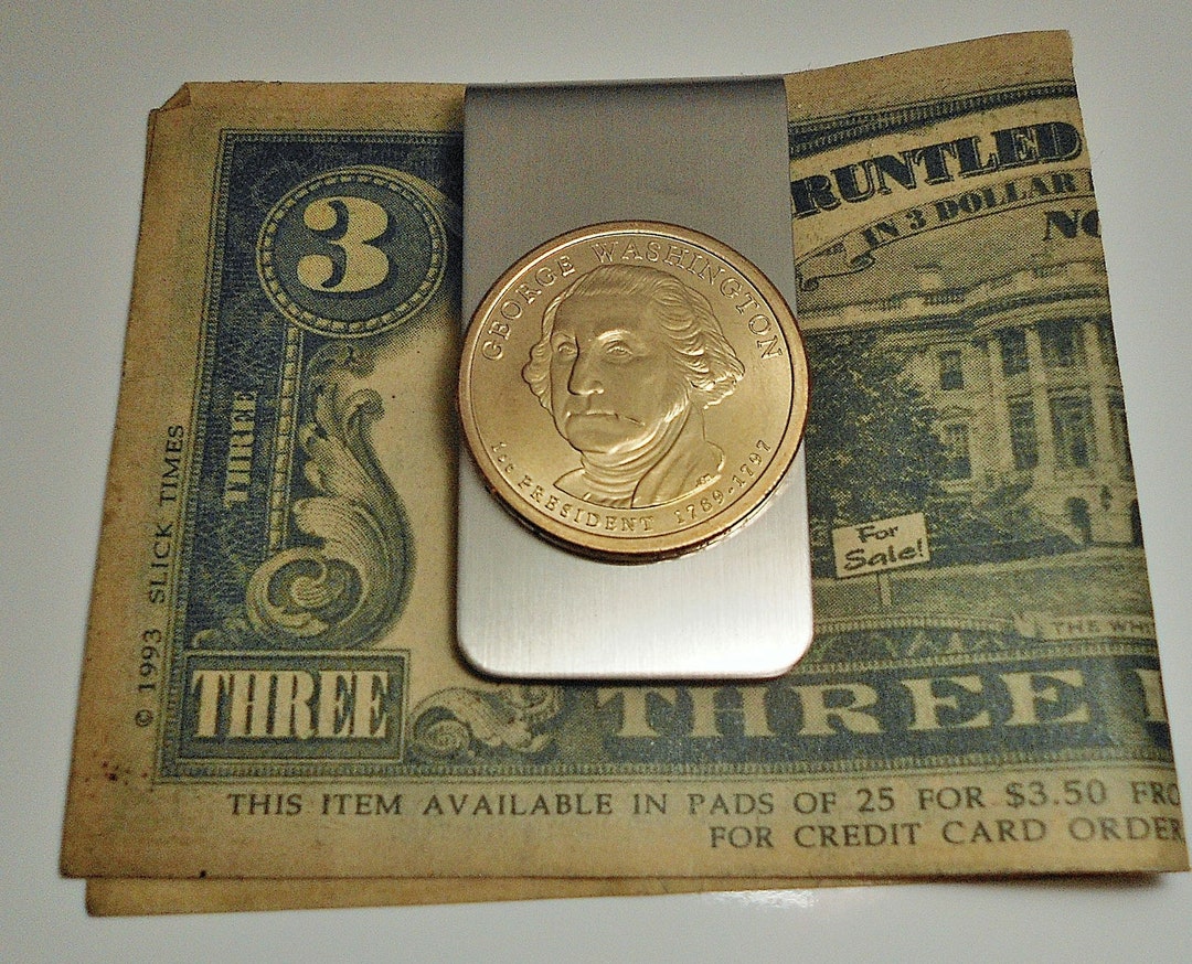 George Washington Money Clip - Etsy