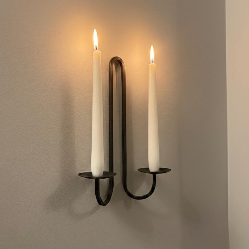 3 Arm Metal Sconce - Etsy