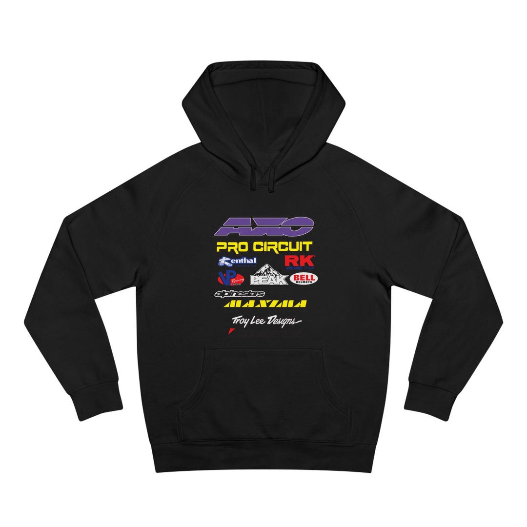 PC Sponsor Logos Supply Hoodie - Etsy