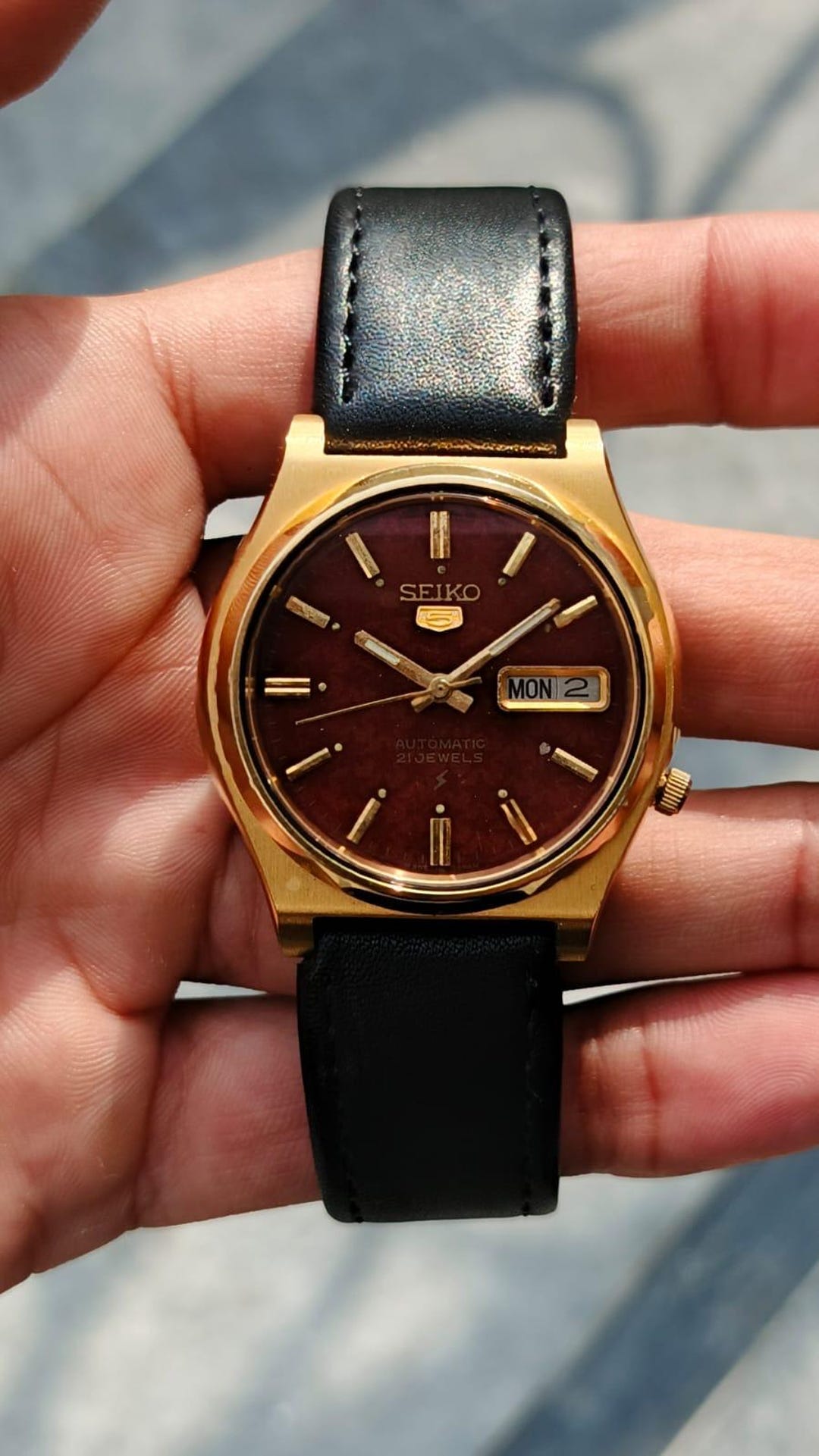 VTG Seiko 5 Automatic Japan Men's Wrist Watch - Etsy
