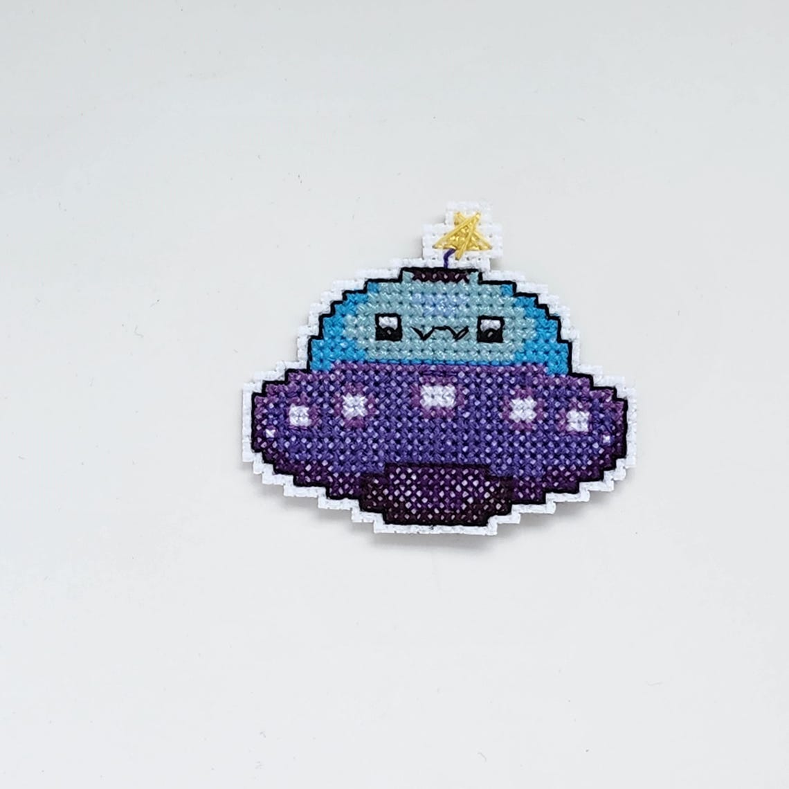 Happy UFO Cross-stitch Pattern - Etsy