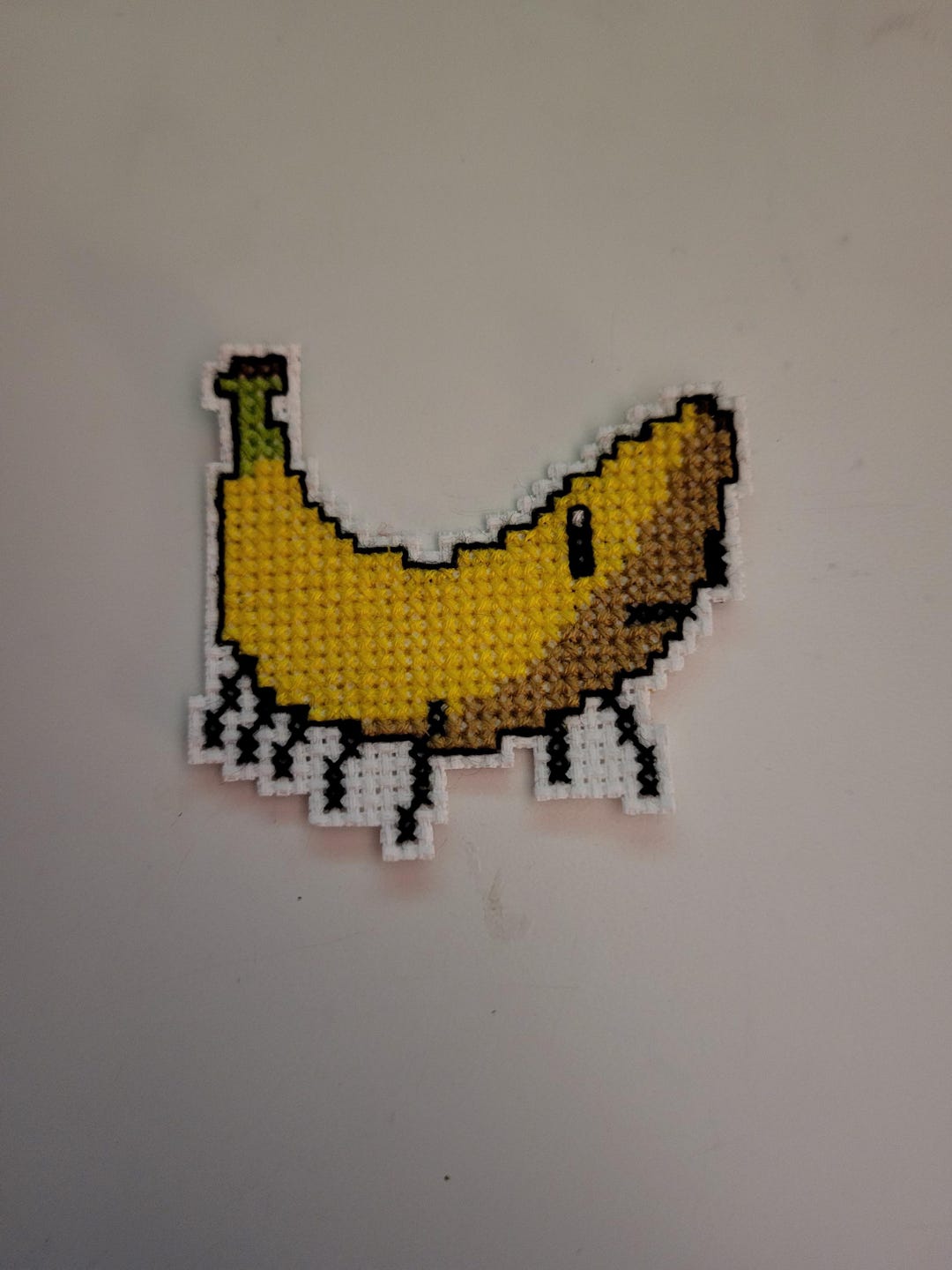 Bananapede, the Banana Creature Cross-stitch Pattern - Etsy