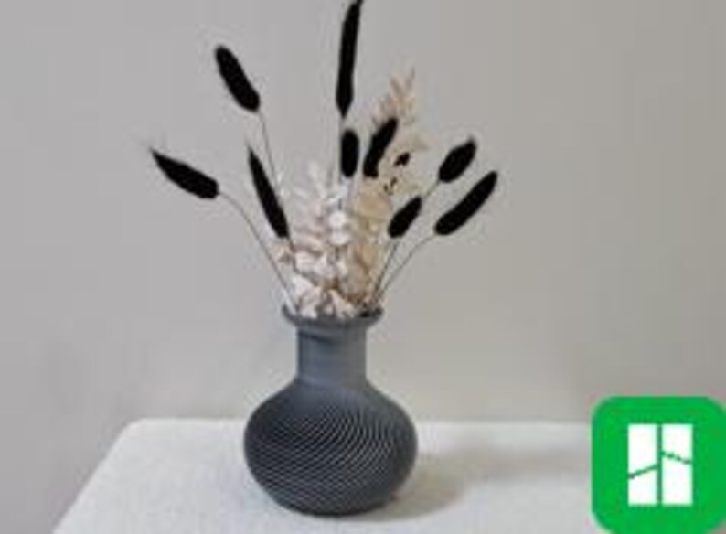 Flower Pots 3D Print Files | Vase | Pack Three 3 | 3 Arquivos Digitais ...