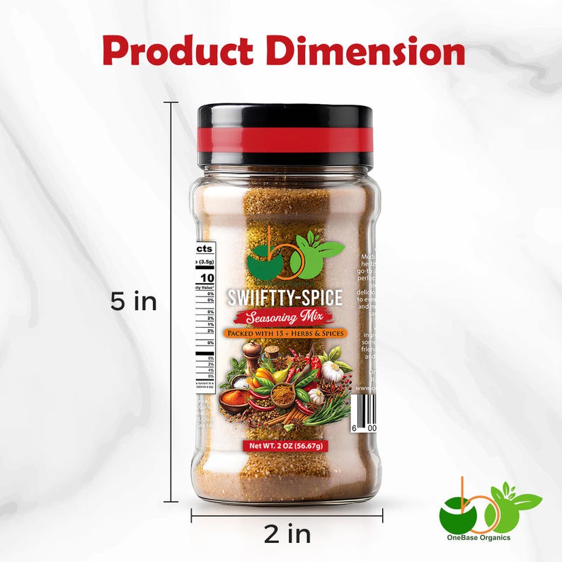 SWIIFTTY-SPICE Seasoning Mix-all-purpose Blend – 15+ Herbs & Spices - Etsy
