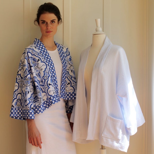 Kimono Jacket Pattern - Etsy