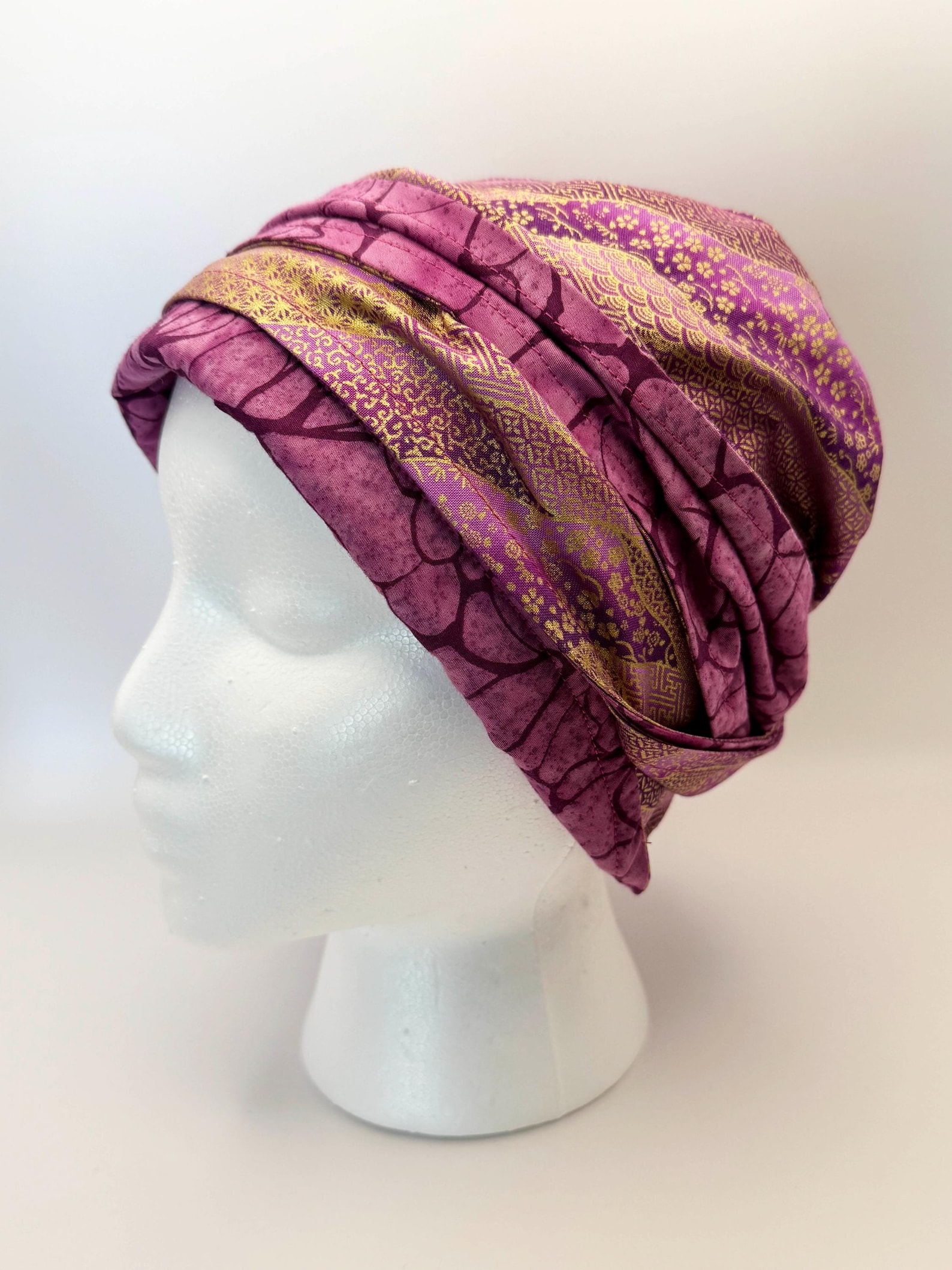Headhugger Chemo Hat Sewing Pattern PDF Instant Digital Download ...