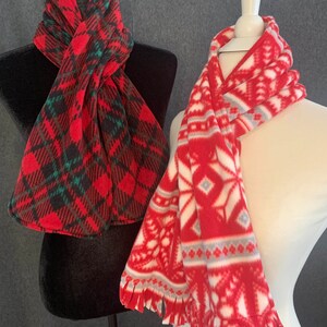 Fleece Pull-through Scarf Sewing Pattern – Adult & Child Sizes (PDF ...