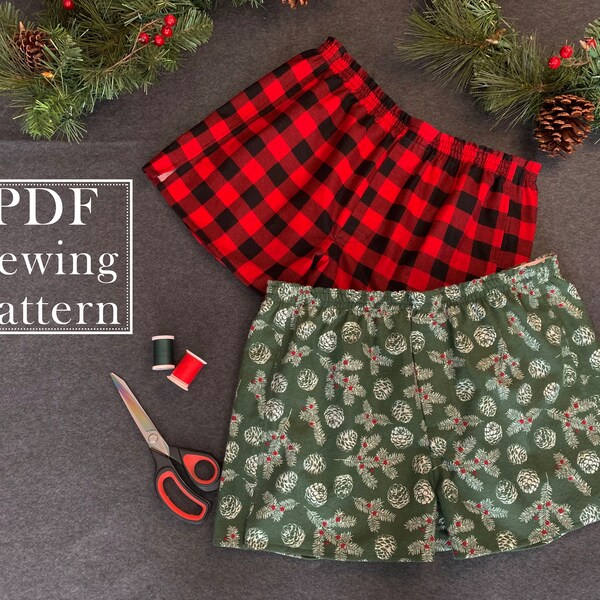 Cotton Boxer Shorts - Etsy