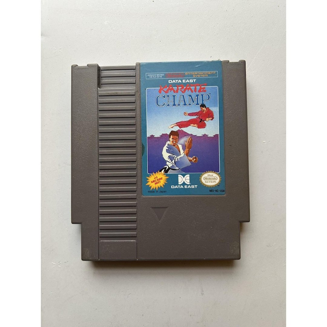 Nintendo Karate Champ NES 1986 Fighting Martial Arts Game Cartridge ...