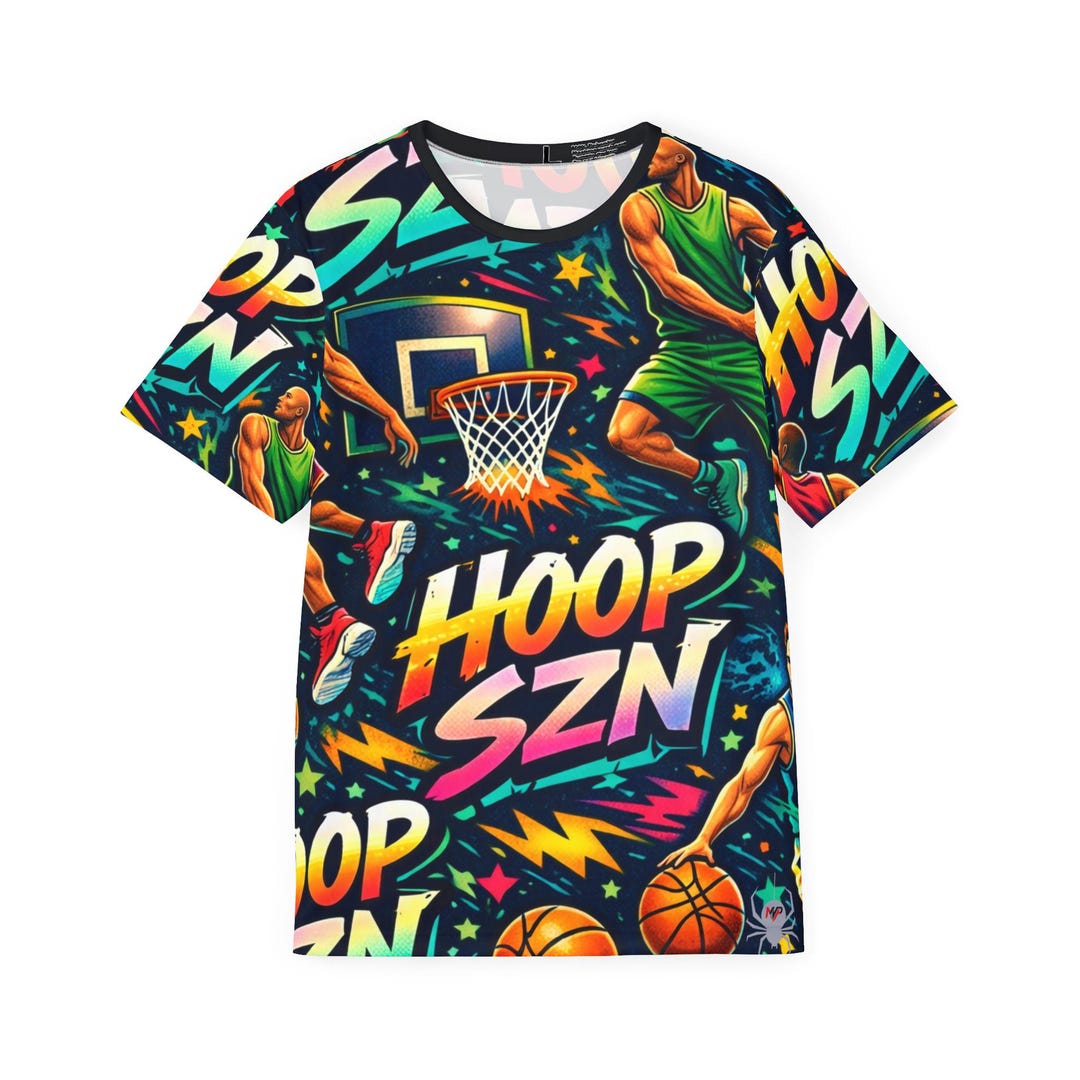 MVP Hoop SZN Basketball Graphic Jersey, AAU, Street Ball - Etsy
