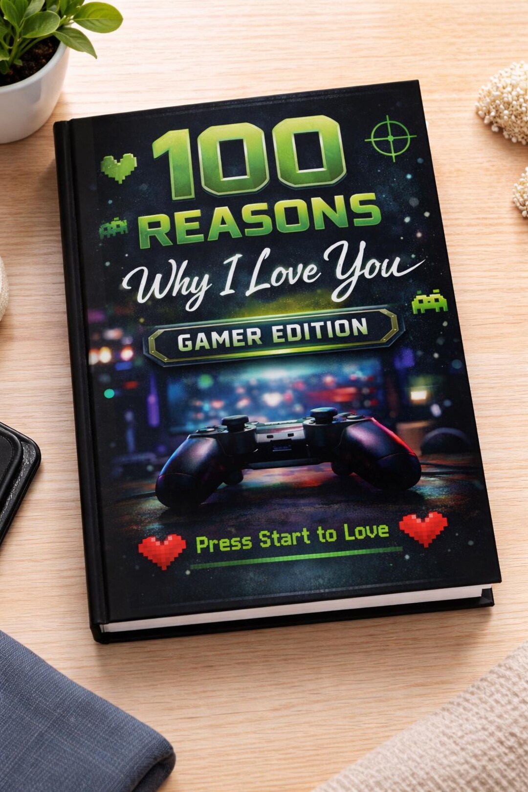 100 Reasons Why I Love You, Gamer Edition, Gift for Boyfriend, Romantic ...