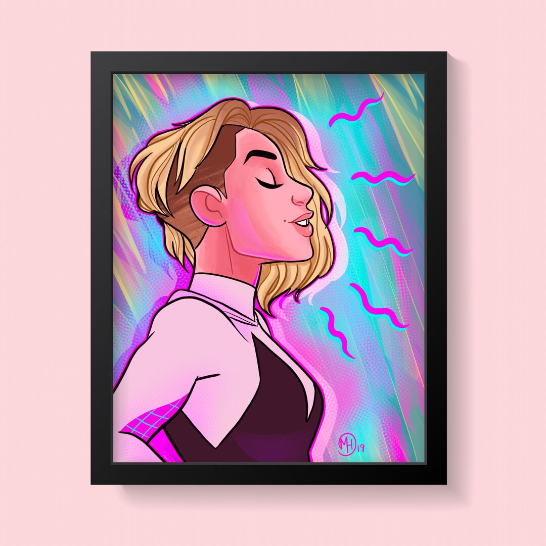 Gwen Stacy Print - Etsy