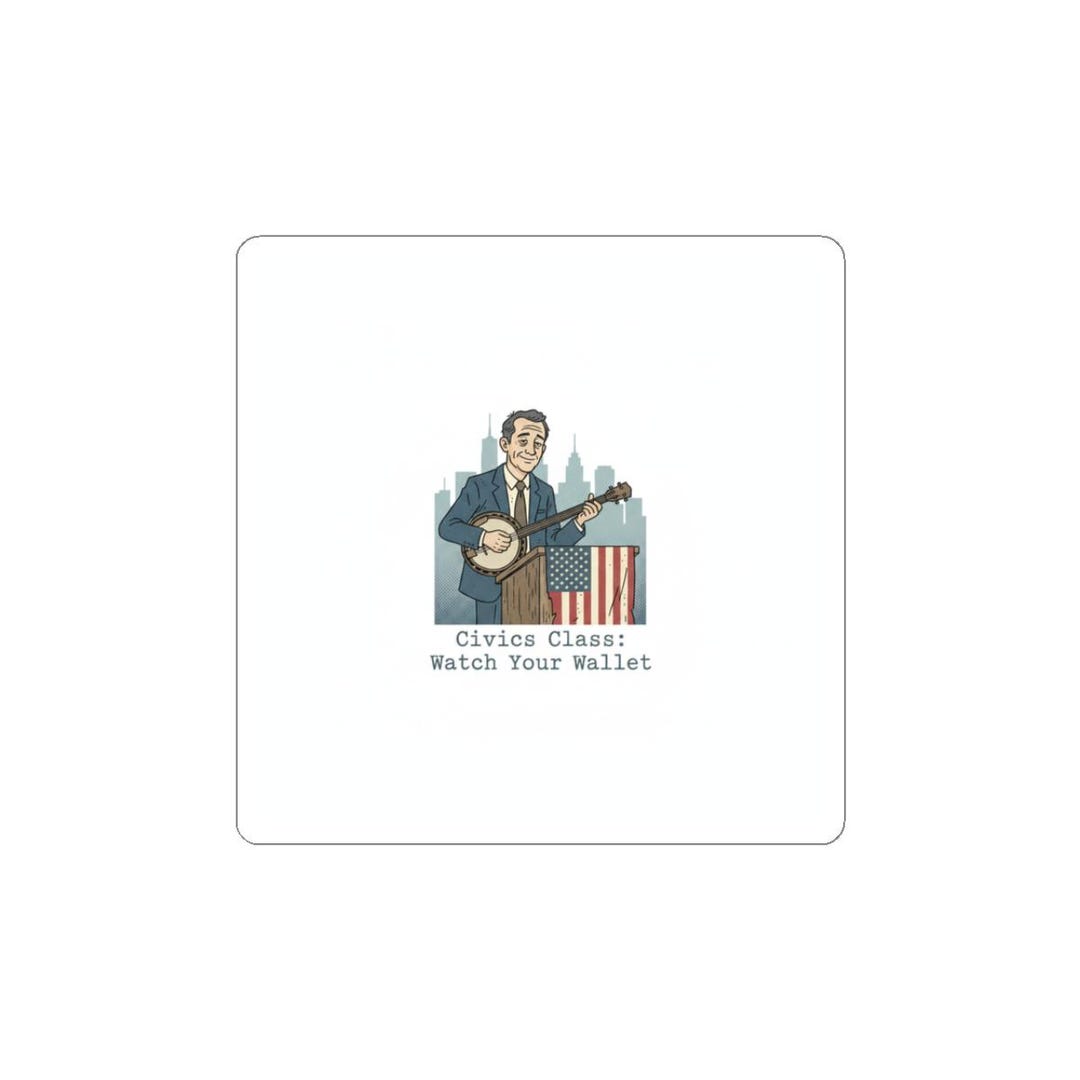 Civics Class: Watch Your Wallet Kiss-cut Stickers | Election-year ...