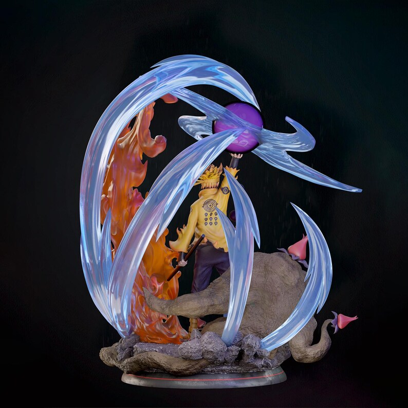 Ascended Energy Warrior - Anime STL 3D Model Digital File - Etsy