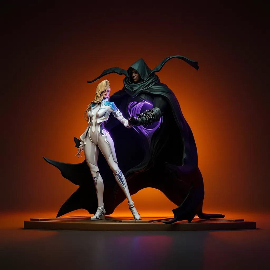 Cloak and Dagger STL Diorama | Marvel Rivals | 3D Print Model - Etsy