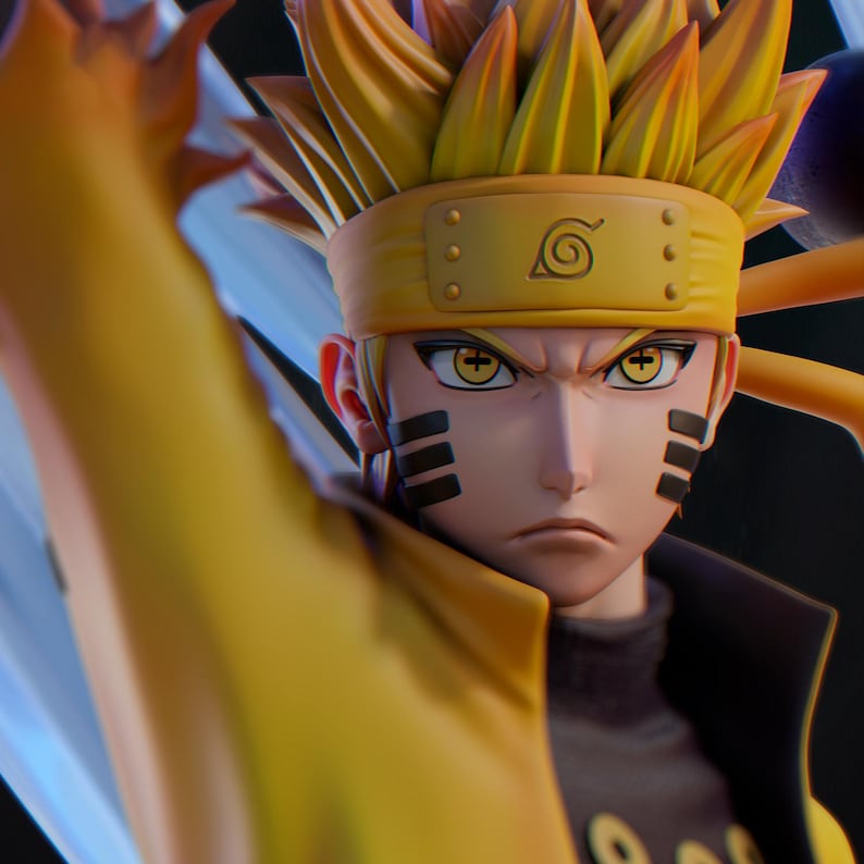 Ascended Energy Warrior - Anime STL 3D Model Digital File - Etsy