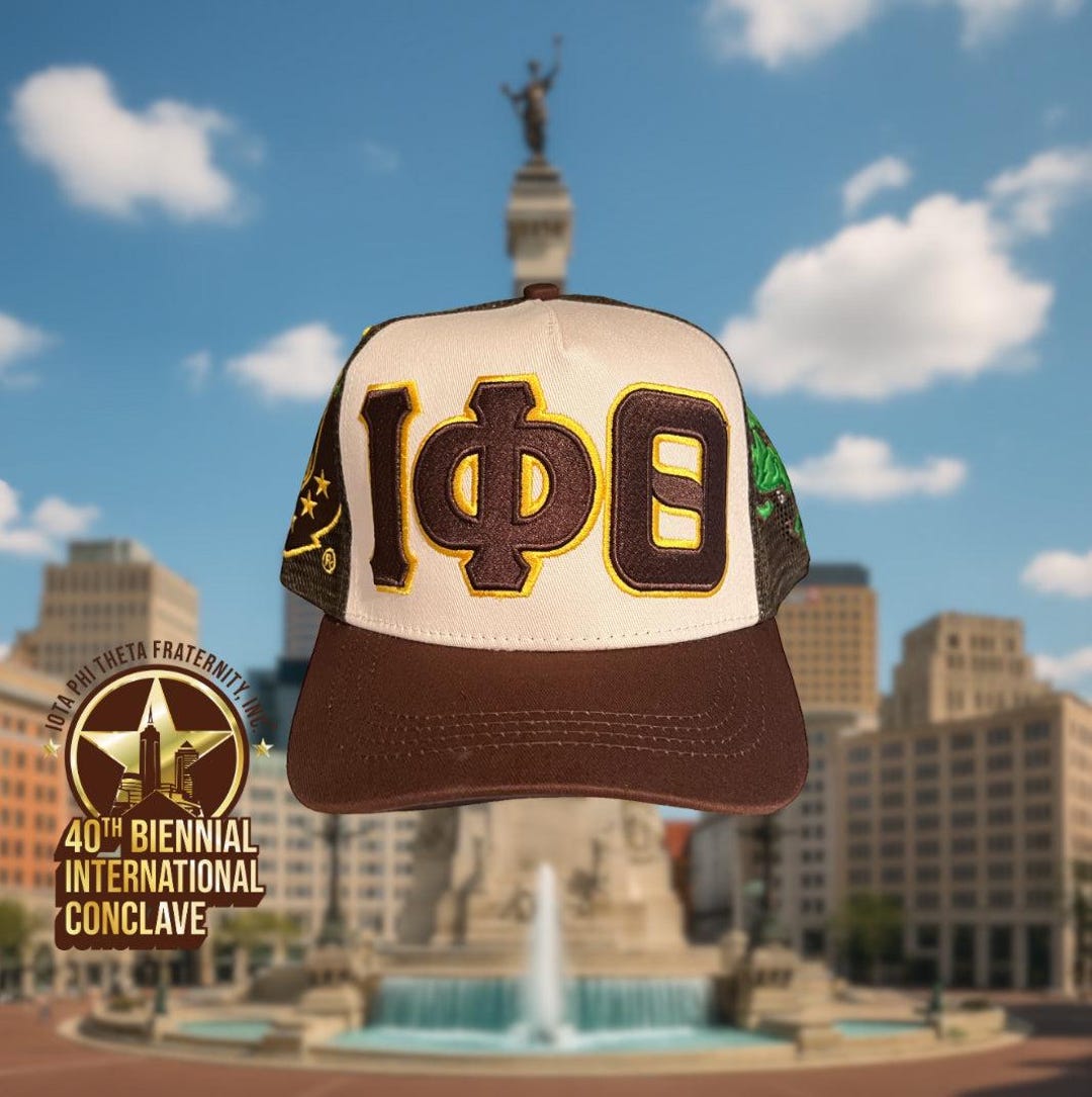 Iota Phi Theta ACR X ER Super Regional Collection Embroidered Trucker ...