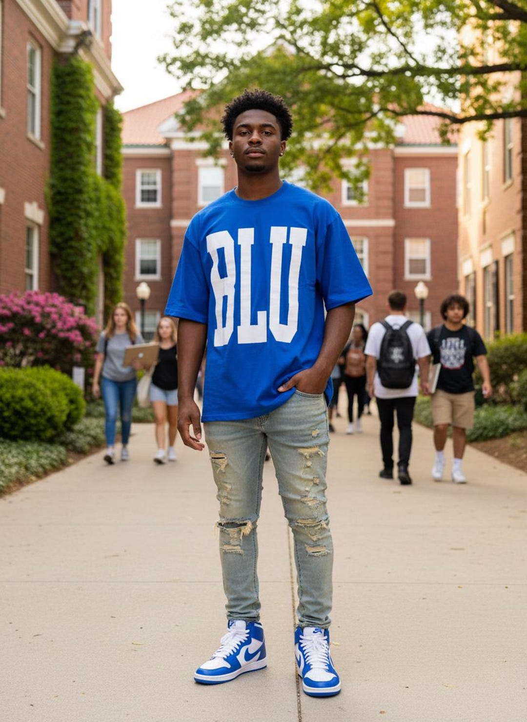 Phi Beta Sigma Oversized Blu Phi Shirt - Etsy
