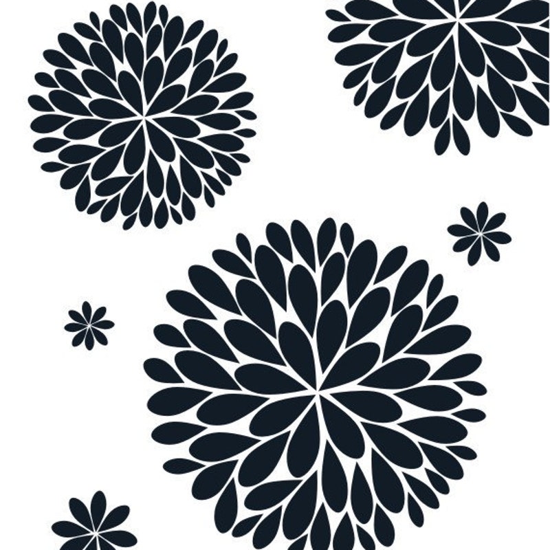 Flower Decals - Etsy