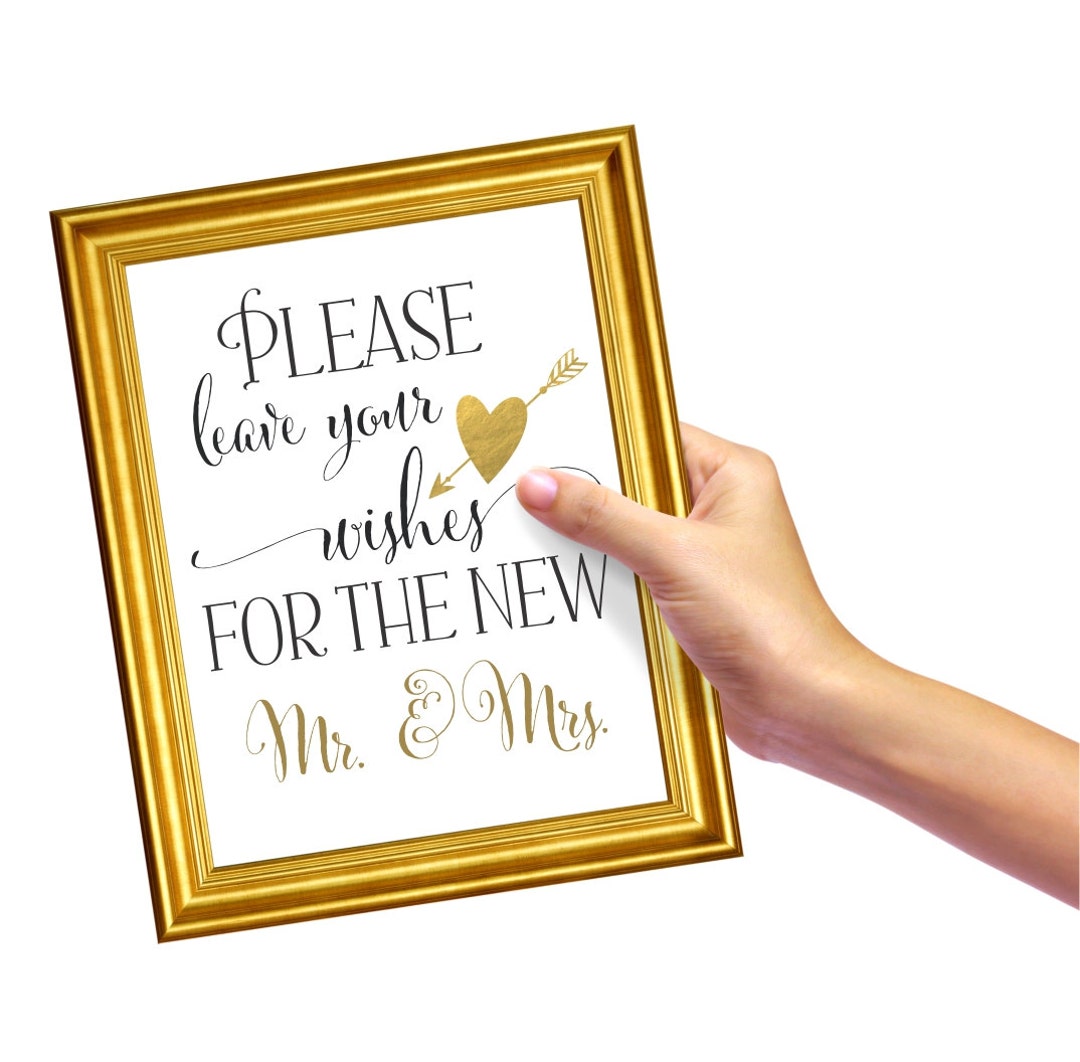 Wedding Guest Book Sign DIY PRINTABLE Instant Download - Etsy