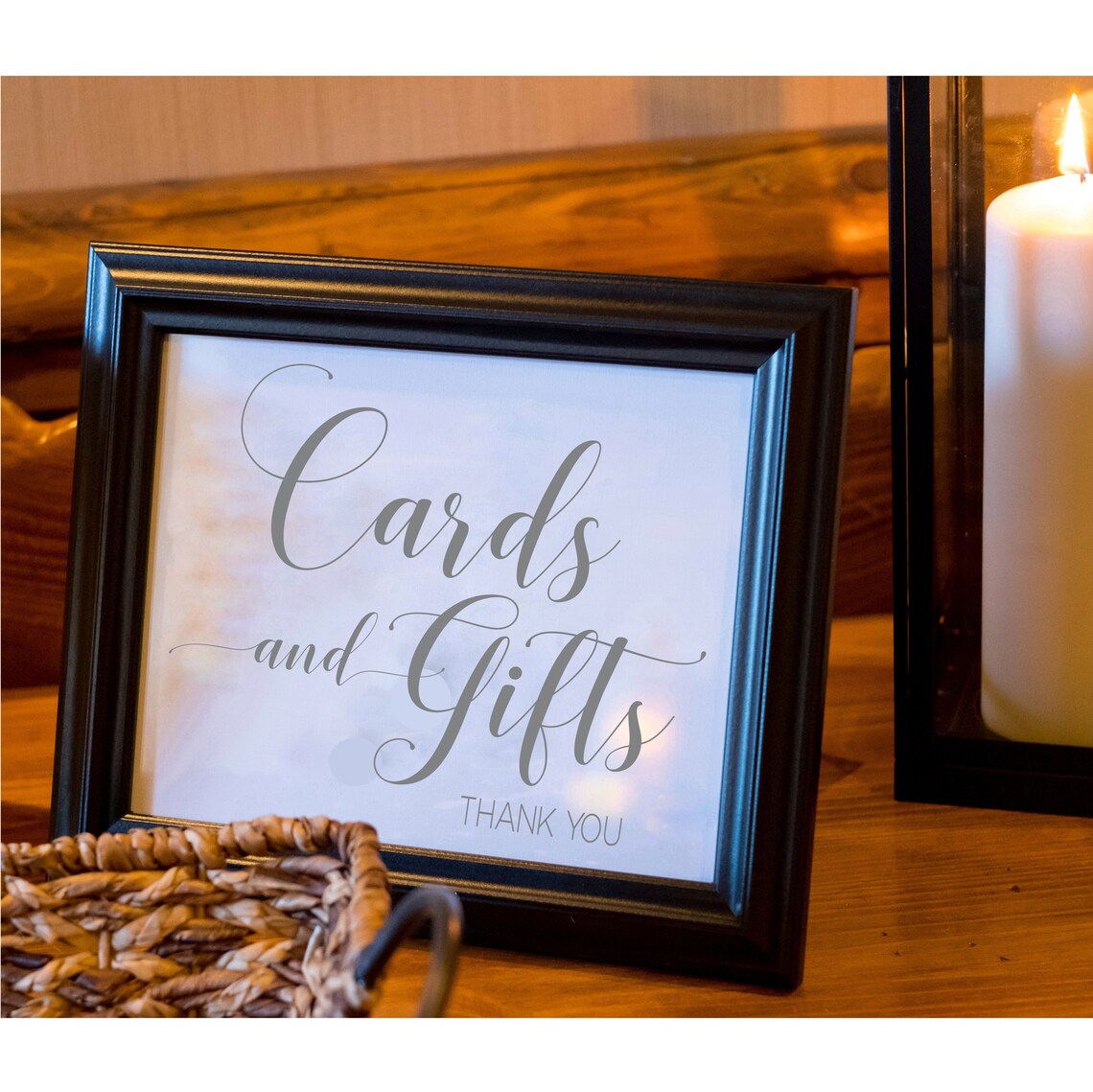 Wedding Signs Cards and Gifts Sign DIY PRINTABLE Instant - Etsy