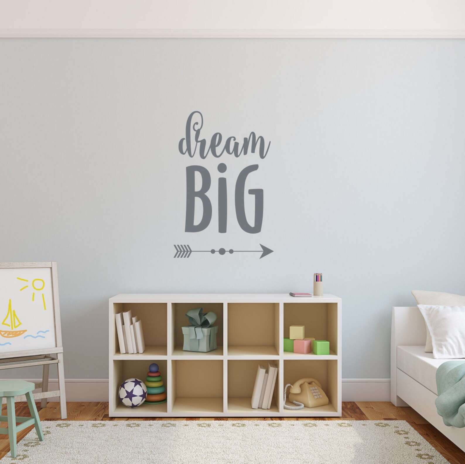 Dream Big Wall Decal Nursery Decor for Boys Playroom Wall - Etsy