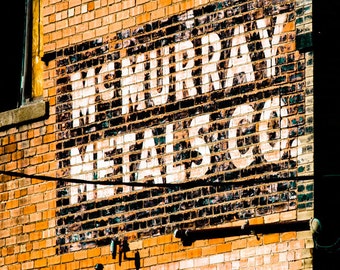 Dallas Texas Vintage Retro Rustic Sign Fine Art Photograph | Etsy