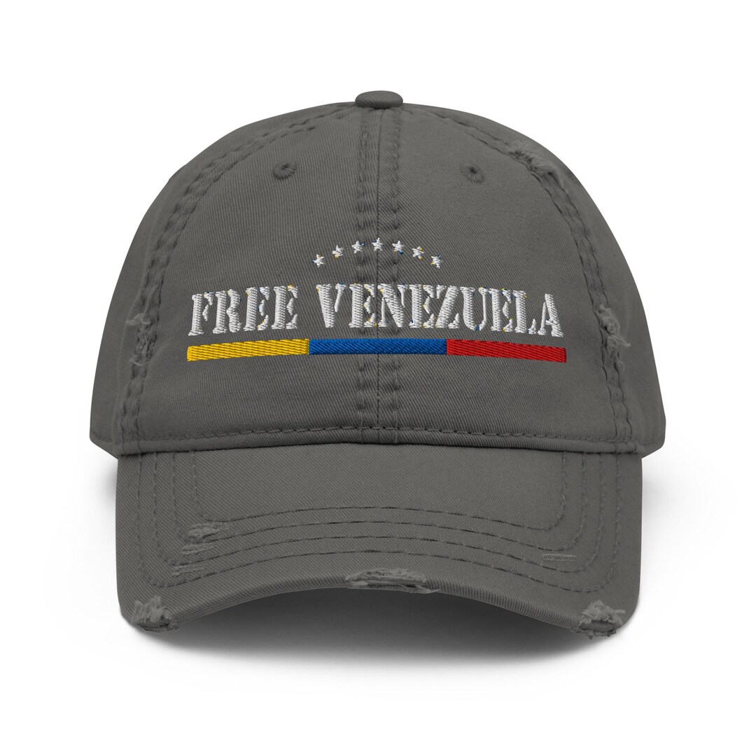 Free Venezuela "blackout" Cap - Embroidery - Etsy