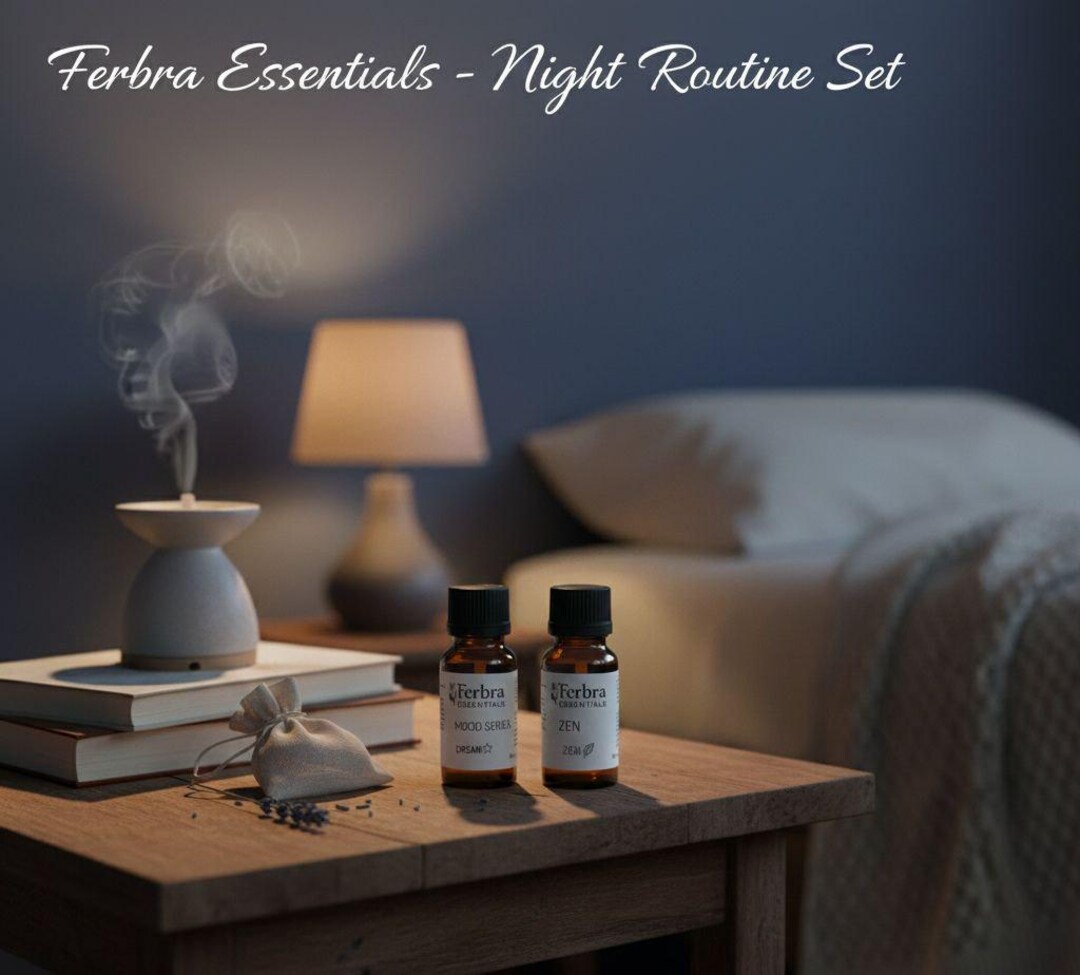 Night Routine Essential Oil Set - Zen Dream Blends Relaxation Sleep ...