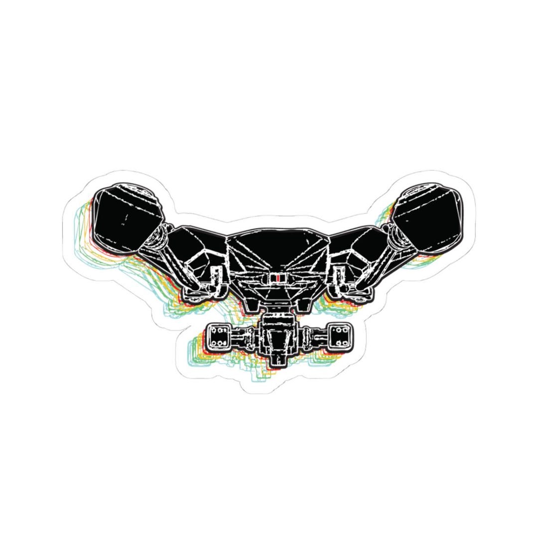 Arc Raiders Rocketeer Black Vinyl Sticker, Glossy Kiss Cut Sci Fi Mech ...