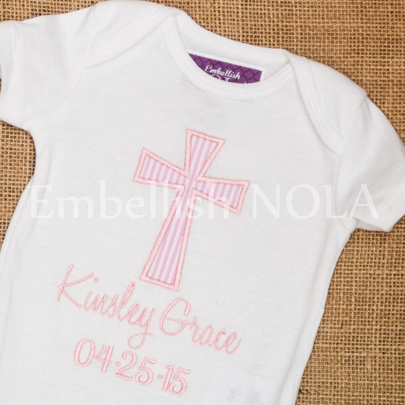 Cross Applique Shirt - Etsy