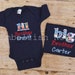 Big Brother Little Brother Big Bro Lil Bro Applique Letters - Etsy