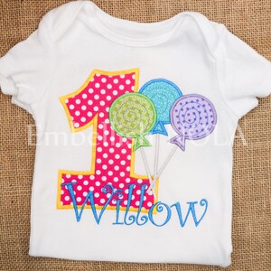 Lollipop Candy Appliqued Birthday Shirt, Candyland Sugar Shop Theme - Etsy