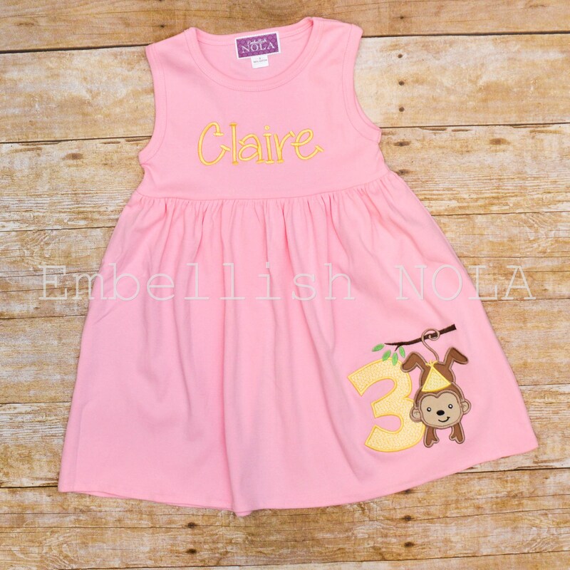 Monkey Dress - Etsy